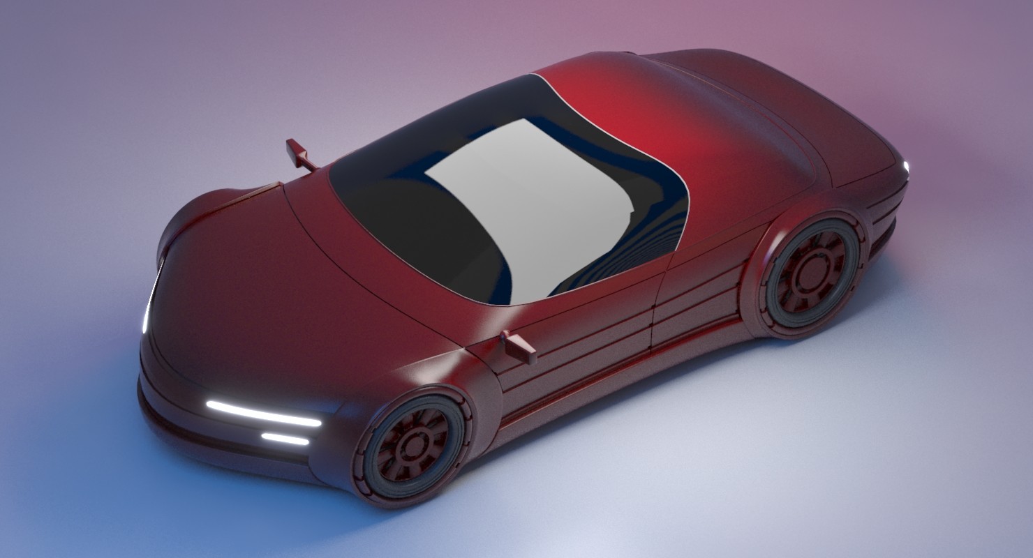ArtStation - Future Car 25 | Resources