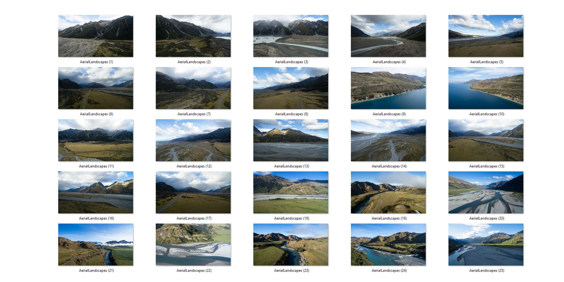 ArtStation - AERIAL LANDSCAPES Photo Reference Pack | Resources