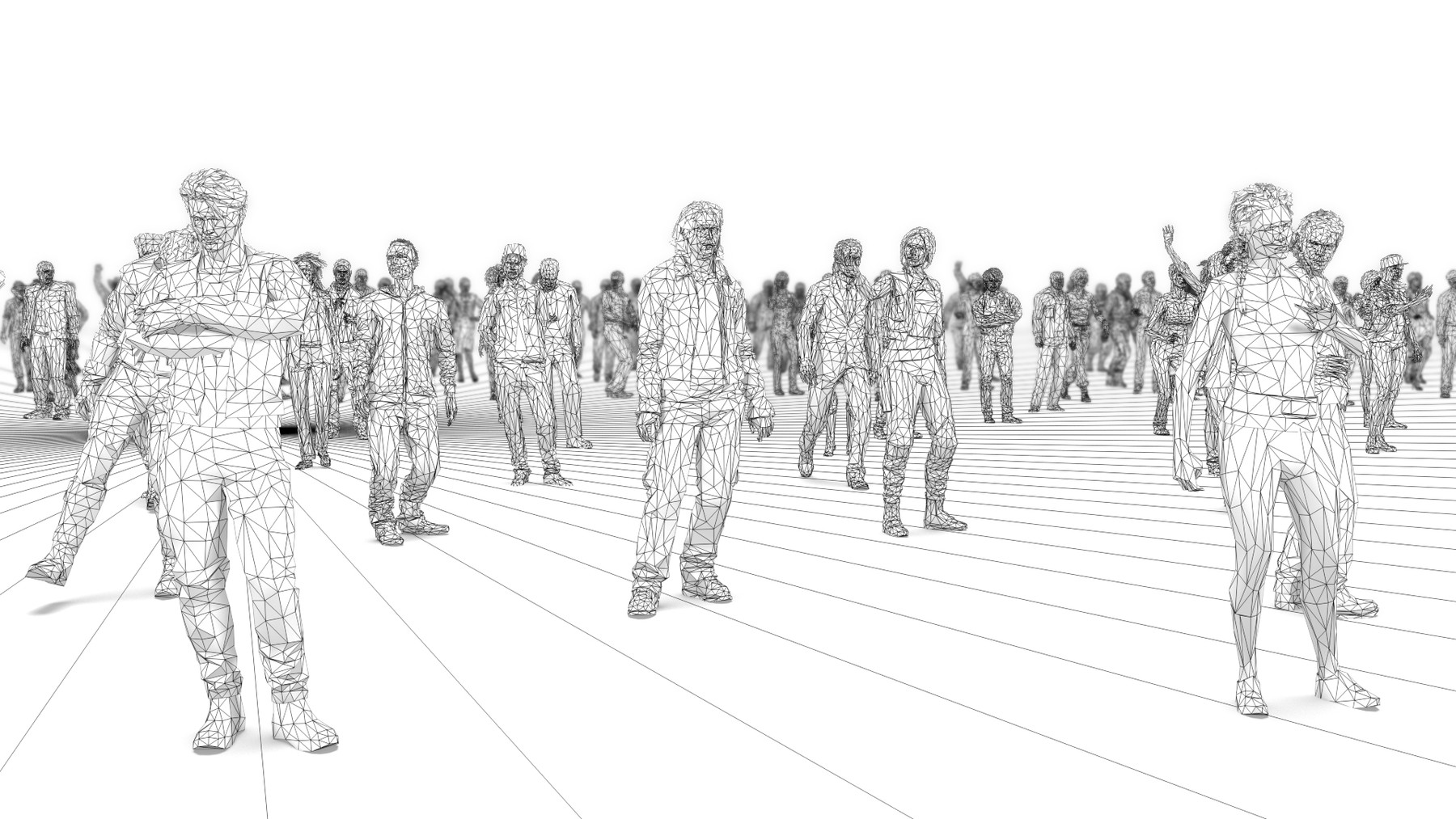 ArtStation - 200 Colorful Low Poly People Collection | Resources