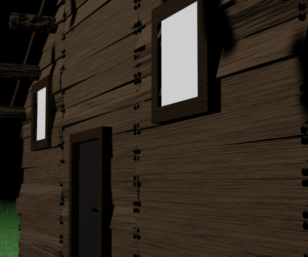 ArtStation - Shed ( House ) | Game Assets