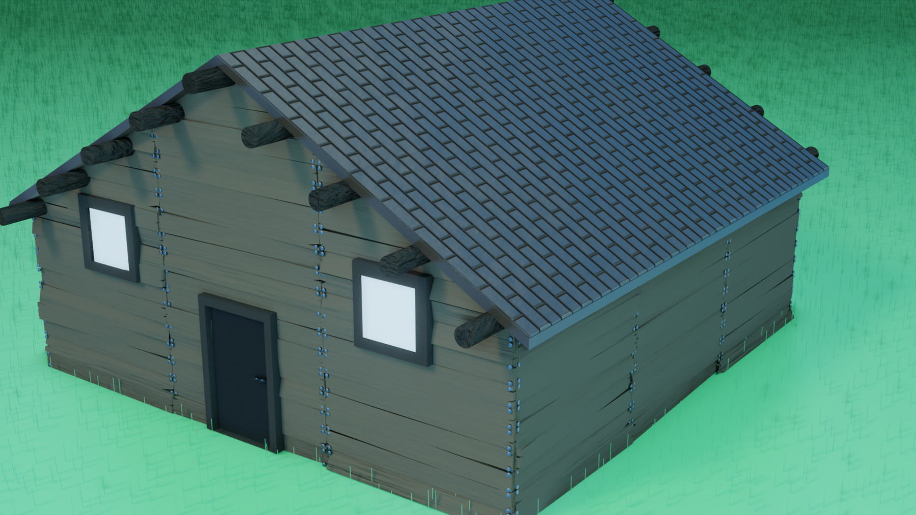 ArtStation - Shed ( House ) | Game Assets