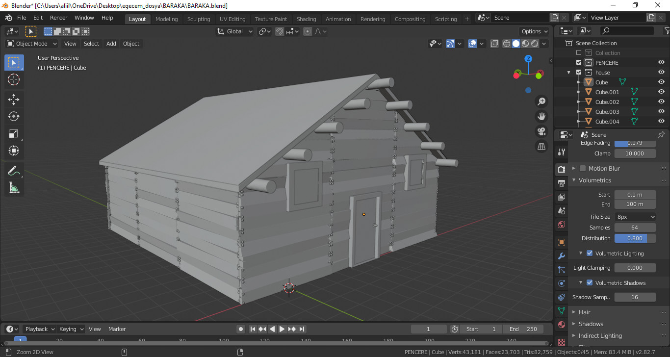 ArtStation - Shed ( House ) | Game Assets