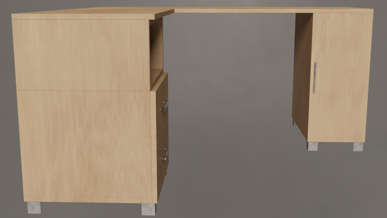 ArtStation - Desk | Game Assets