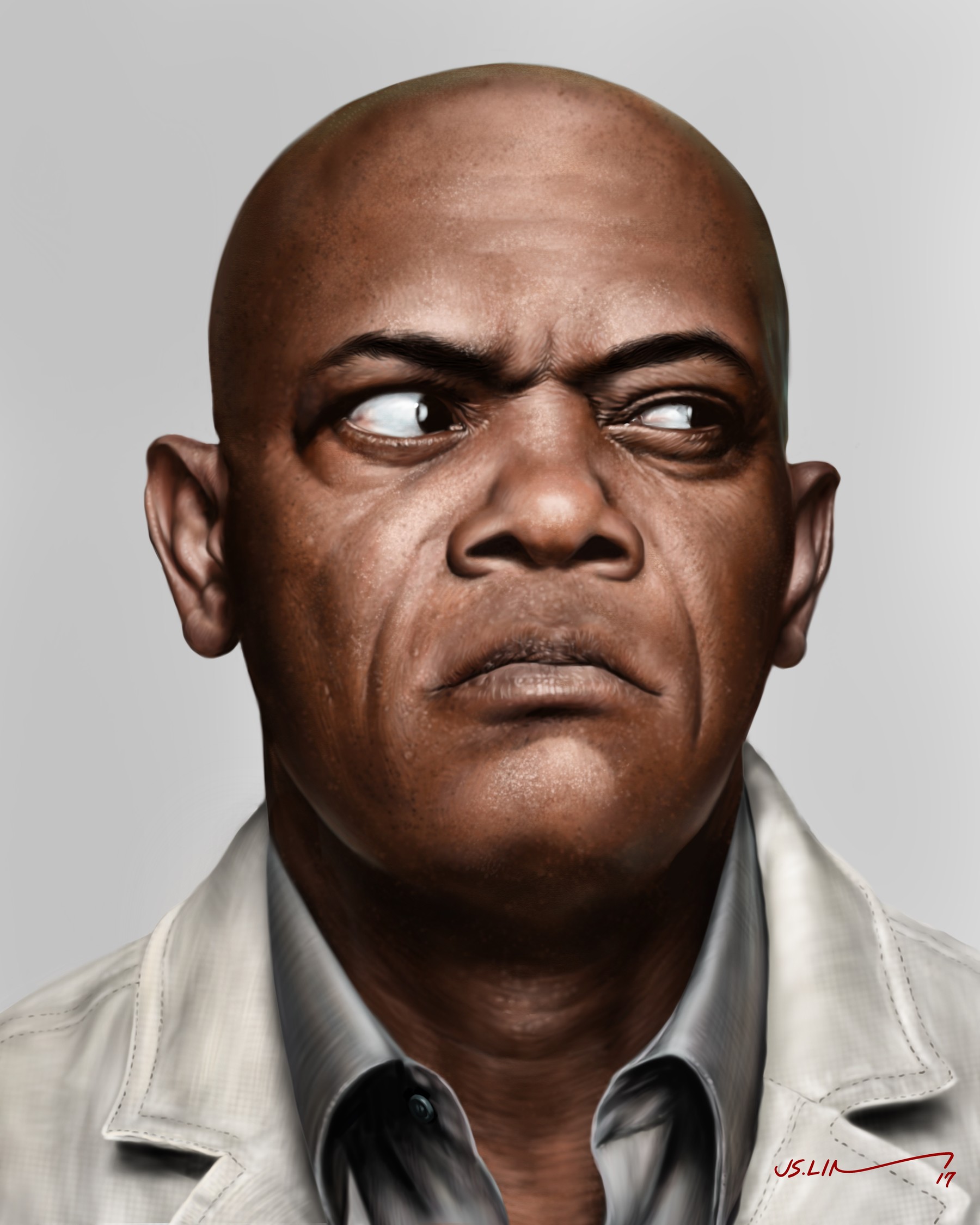 ArtStation - Samuel L. Jackson | Artworks