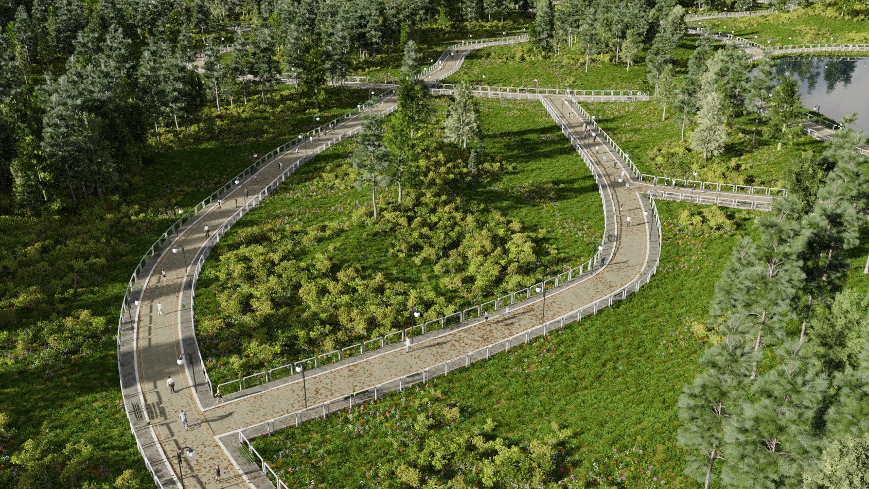 ArtStation - In the park in Blender | Resources