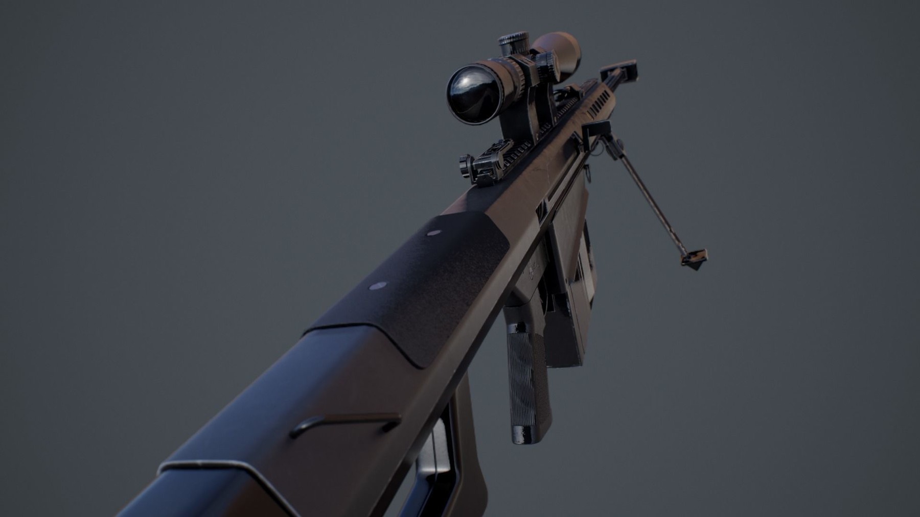 ArtStation - Barrett M82A1 Rifle | Game Assets