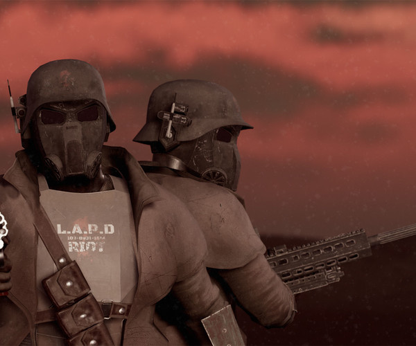 ArtStation - Desert Ranger Armor | Game Assets