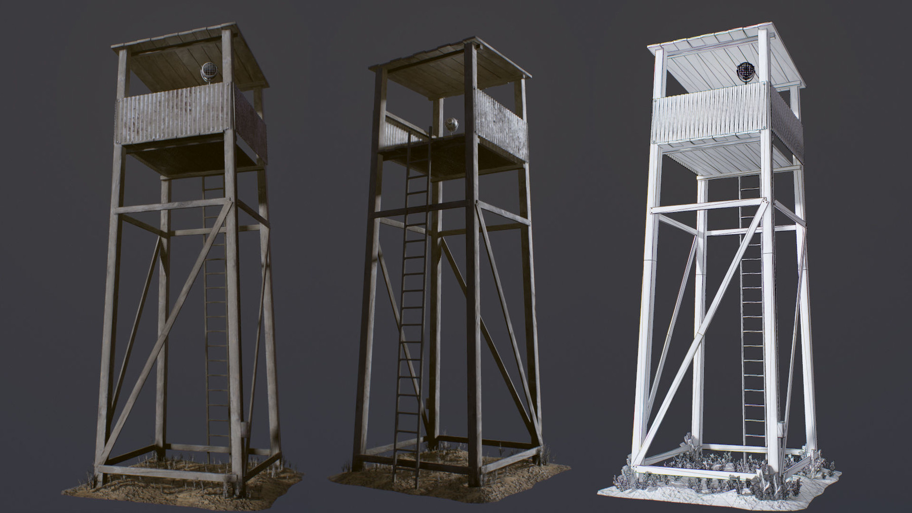 ArtStation - Guard Tower | Game Assets