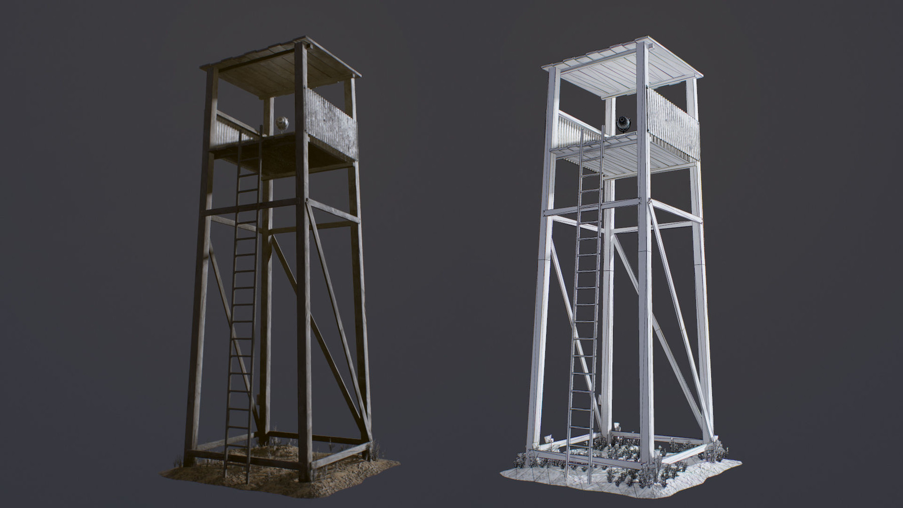 ArtStation - Guard Tower | Game Assets