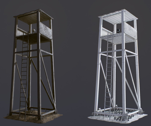 ArtStation - Guard Tower | Game Assets