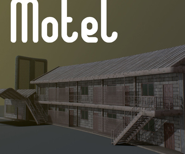 ArtStation - Motel | Game Assets