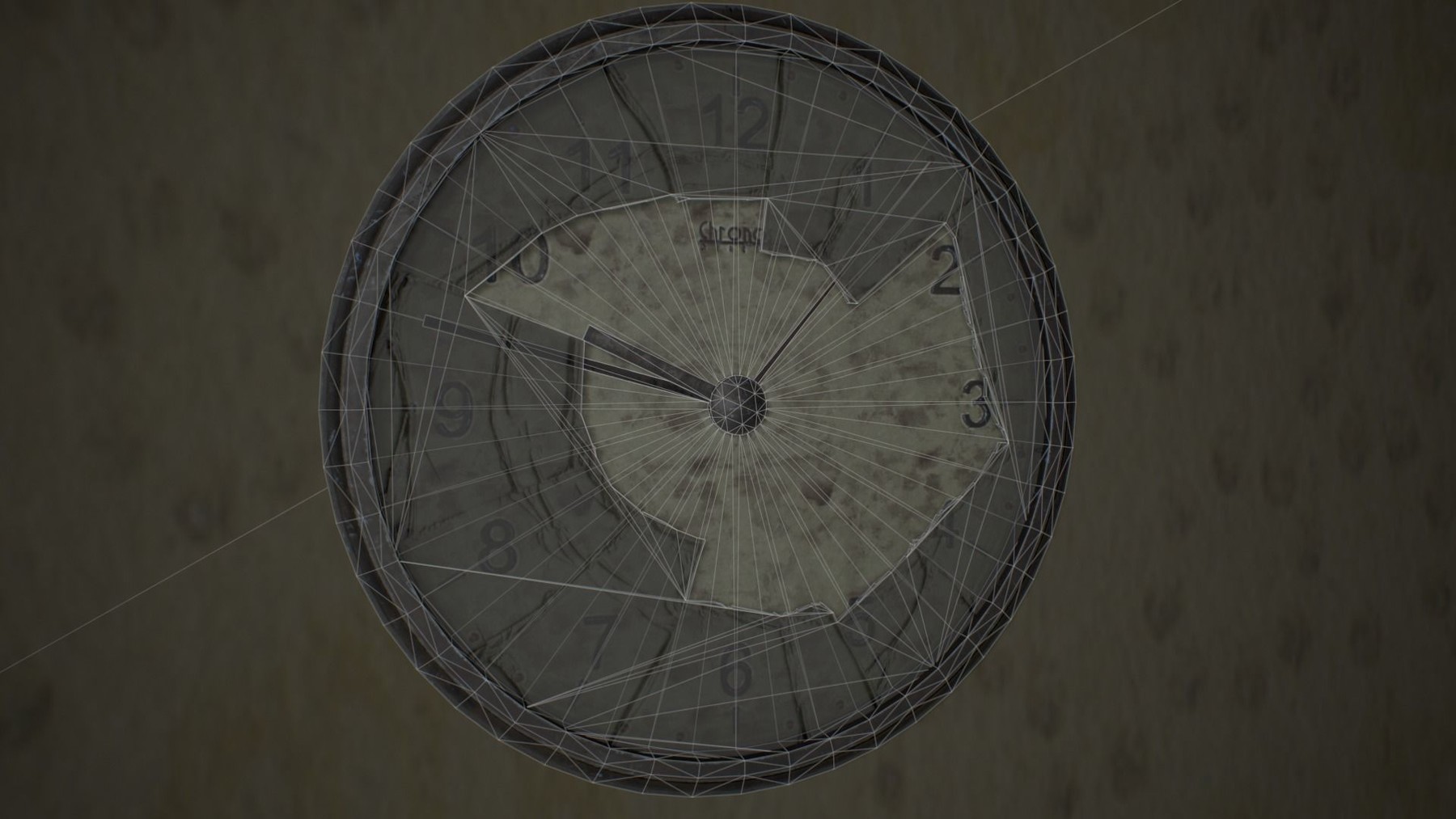 ArtStation - Wall Clock | Game Assets