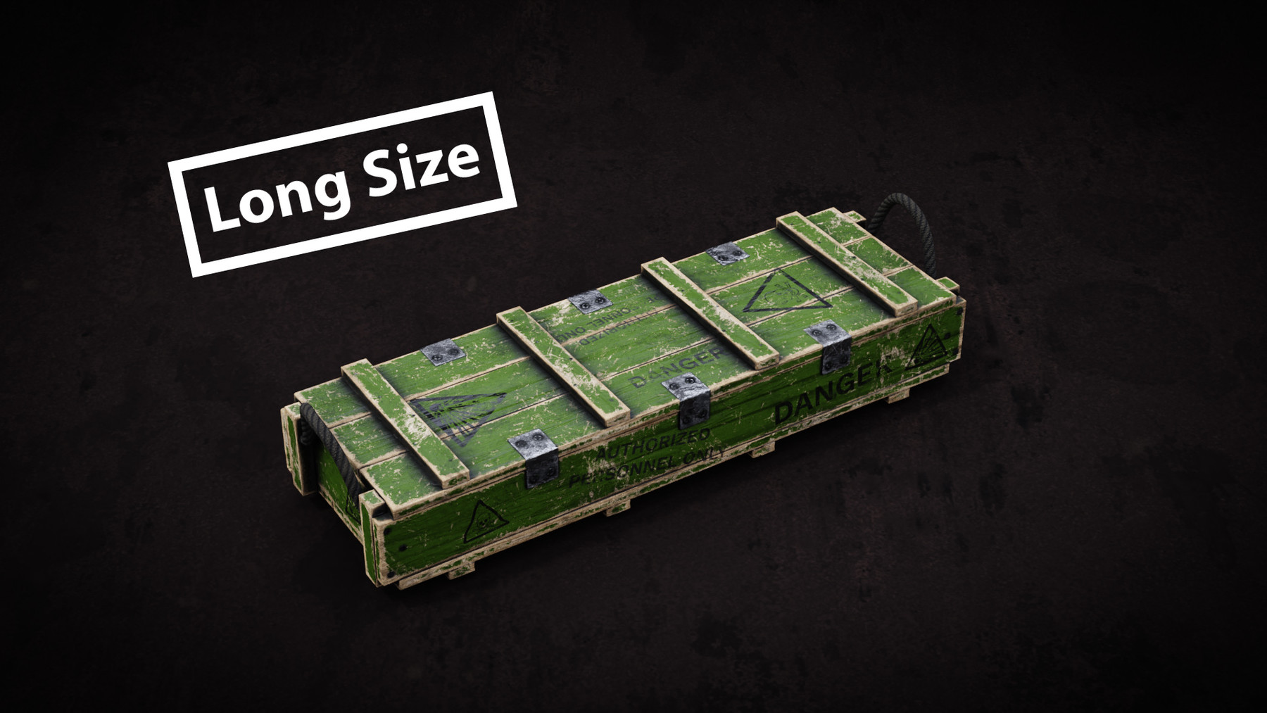 ArtStation - Wood Army Crates - Pack of 3 different Sizes with 4 ...