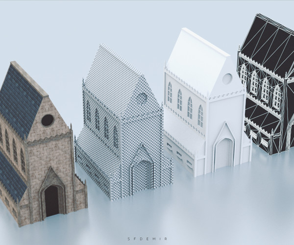 ArtStation - Medieval Church | Resources