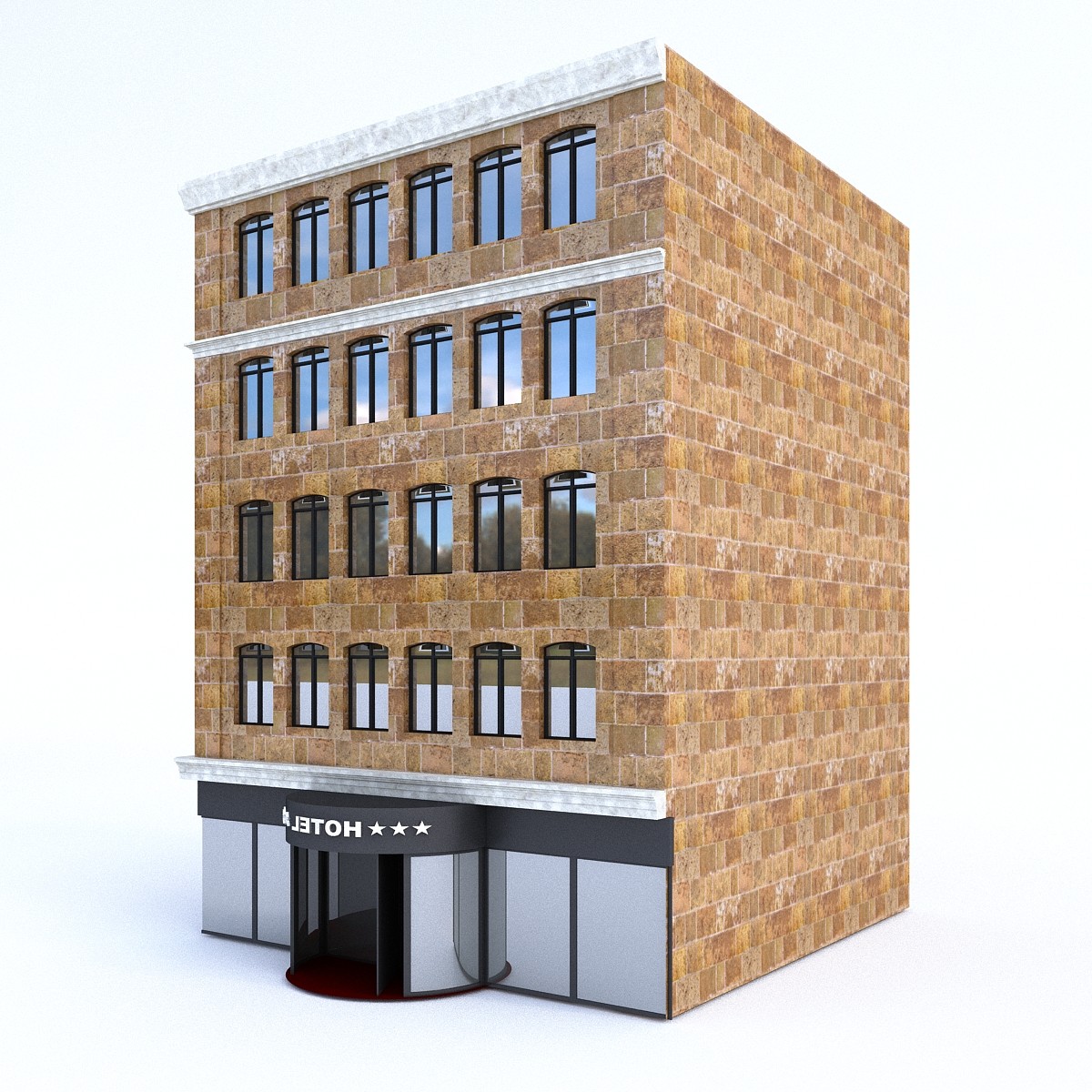 ArtStation - 3D Buildings City Set | Resources