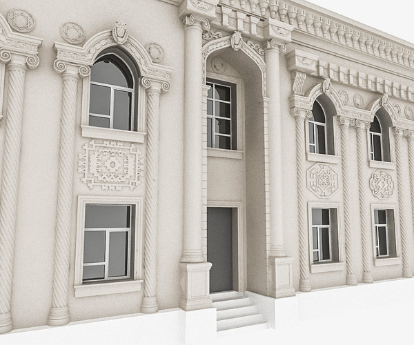 ArtStation - University Building | Resources