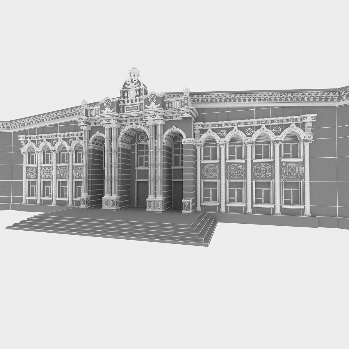 ArtStation - University Building | Resources