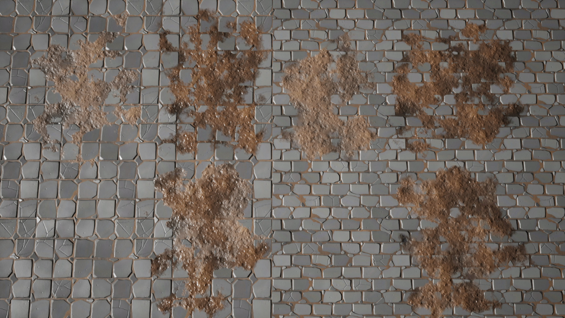 ArtStation - Stylized Cobblestone Material Pack | Game Assets