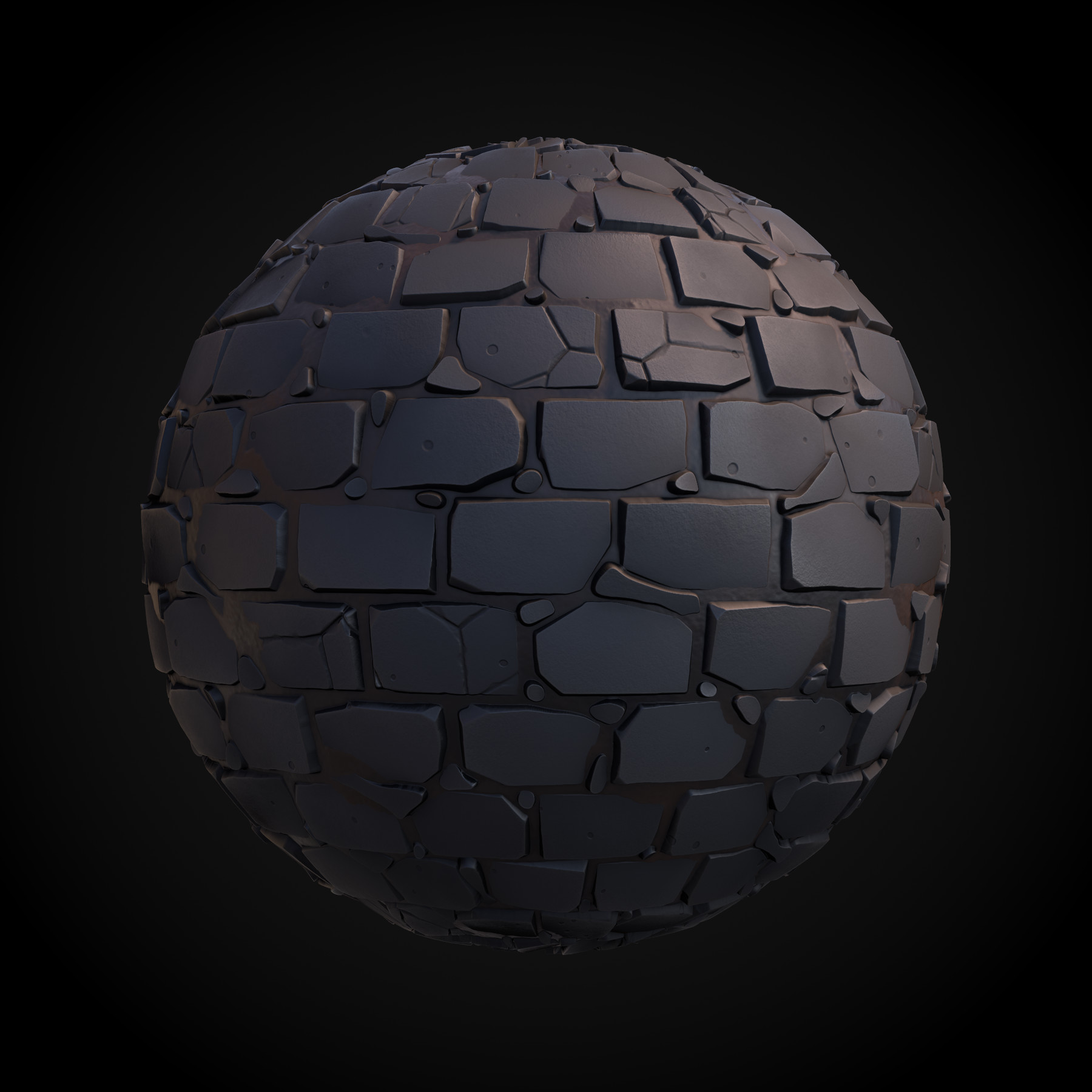 ArtStation - Stylized Cobblestone Material Pack | Game Assets