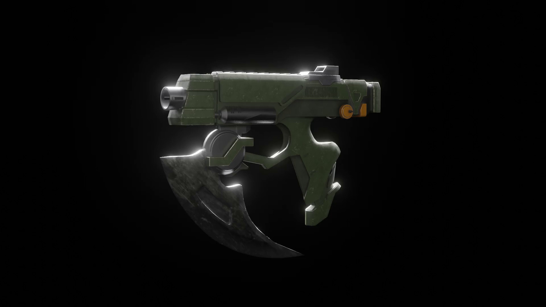 ArtStation - Cyber Gun | Game Assets