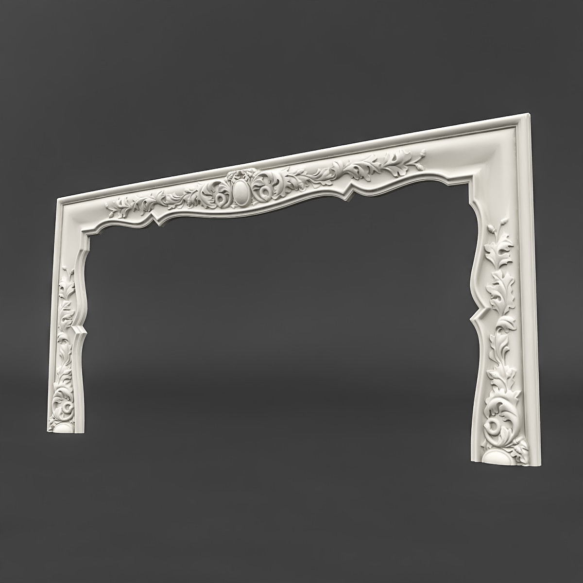 ArtStation - classical frame model | Resources