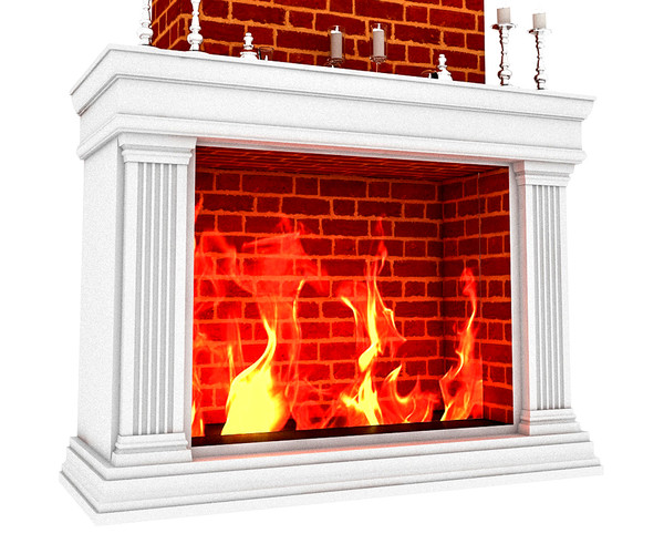 ArtStation - fireplace 01 | Game Assets