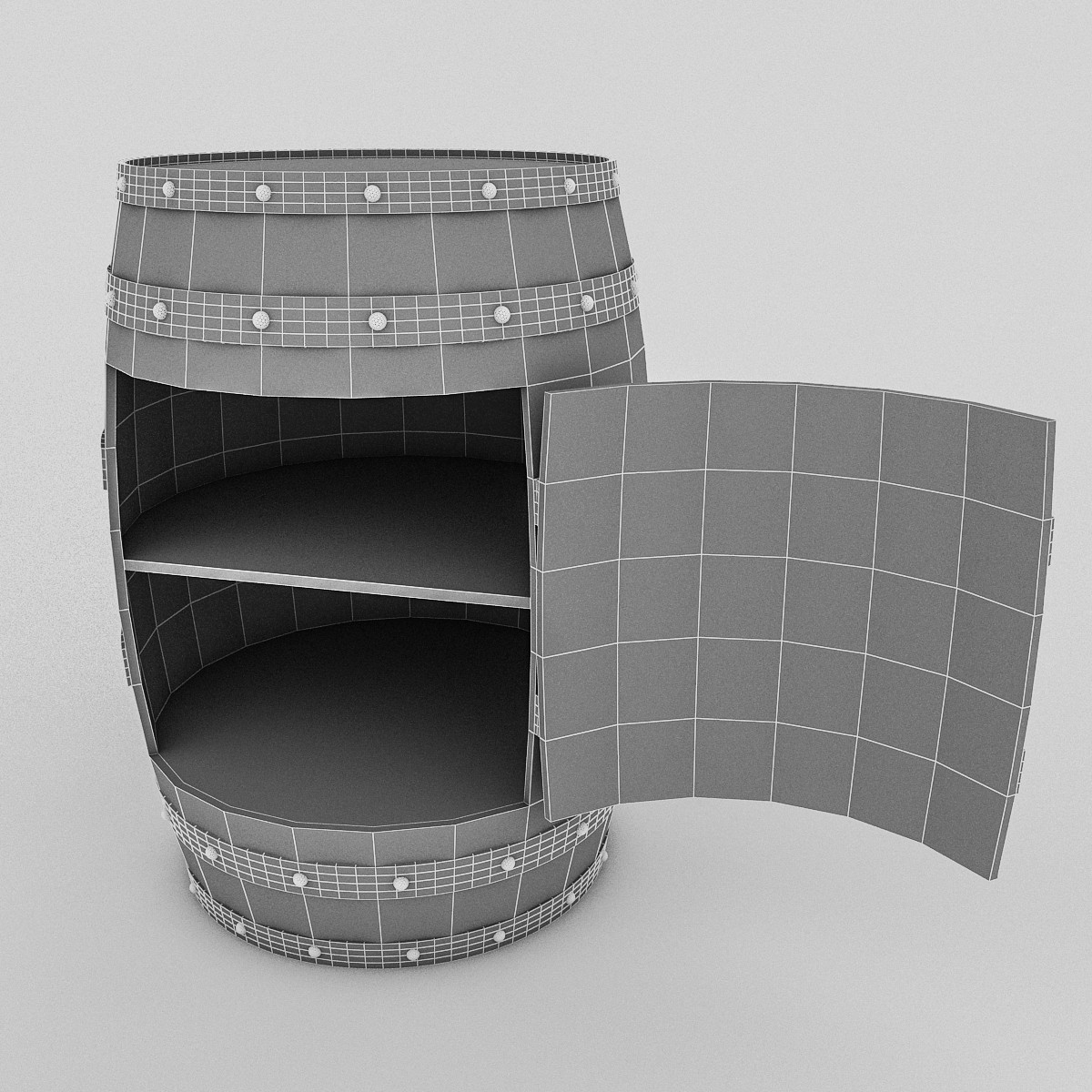 ArtStation - Cask Cabinet | Resources