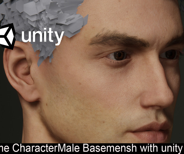 ArtStation - Male basemesh man Anatomy base man human average Caucasus ...