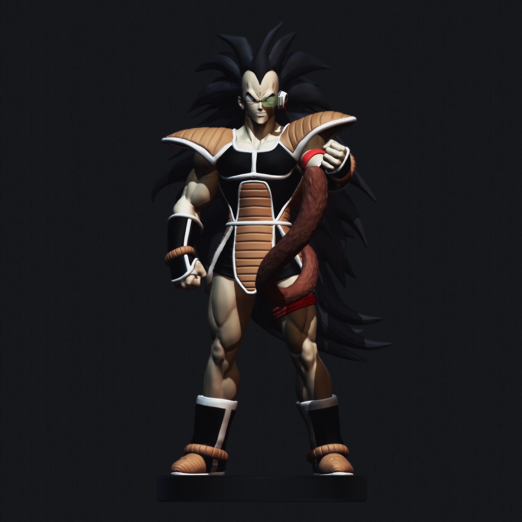 ArtStation - Raditz DBZ STL | Resources
