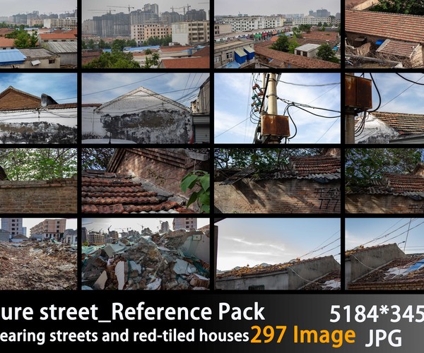 ArtStation - Feature street_Reference Pack | Resources