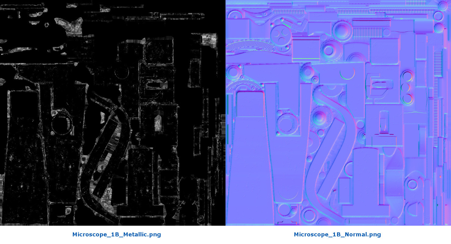 ArtStation - Microscope 1B | Game Assets