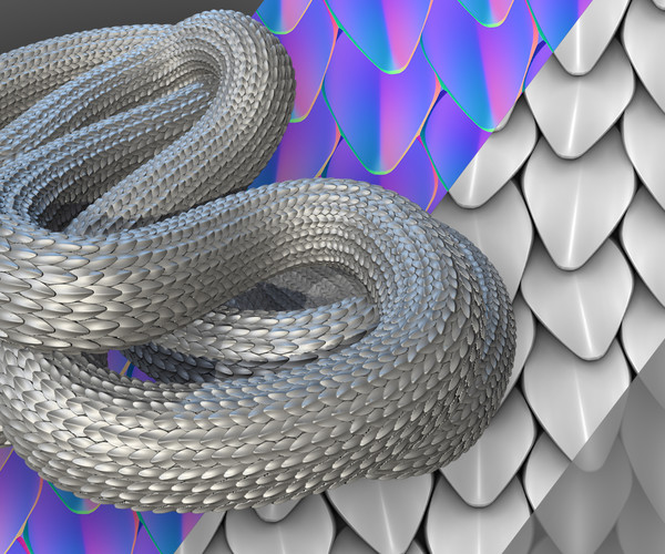 ArtStation - 10 Scale Alpha Vol.01 | Brushes