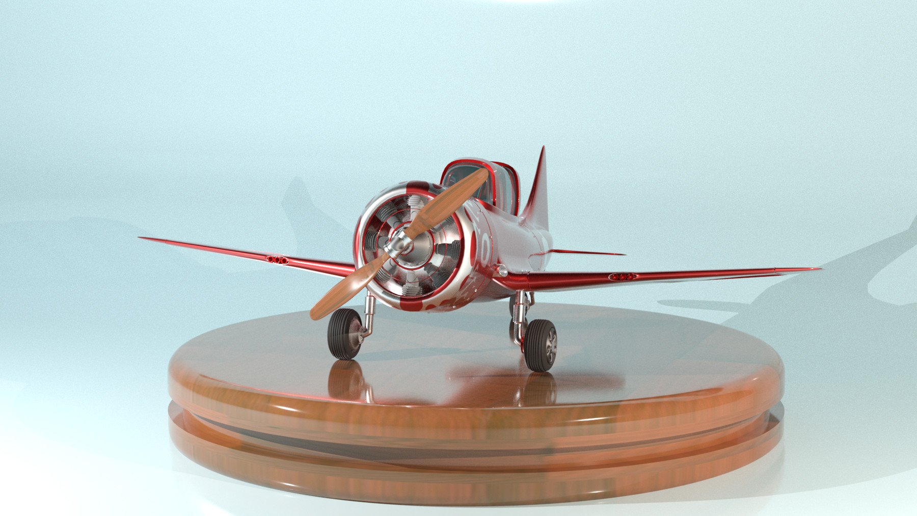 ArtStation - North american texan T6- cartoon | Resources