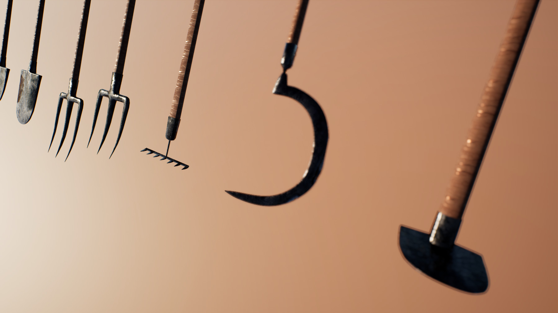 ArtStation - Farmer Tools 1.1 | Game Assets
