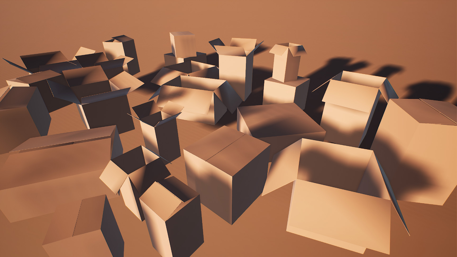 ArtStation - Cardboard Boxes 20 Variations! | Resources