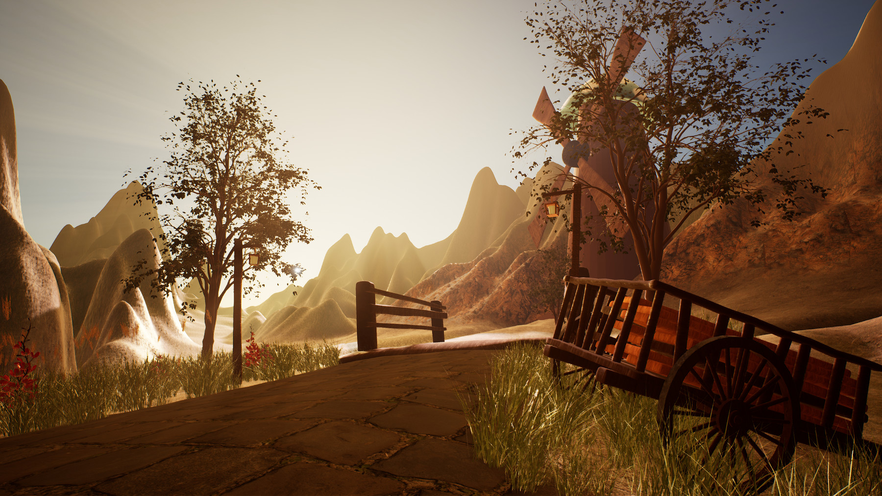 ArtStation - Medieval Hand Cart | Game Assets