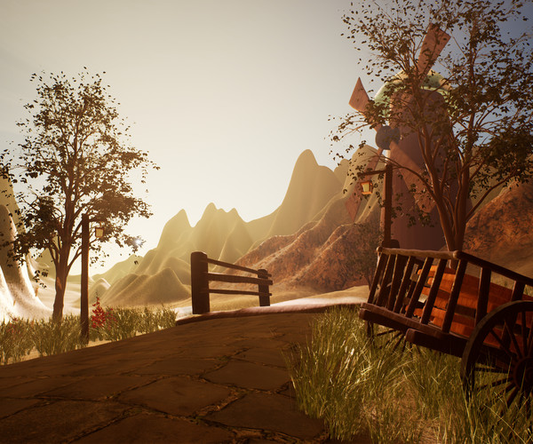 ArtStation - Medieval Hand Cart | Game Assets