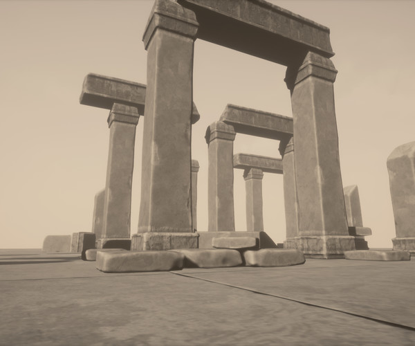 ArtStation - Pillars for Games | Game Assets