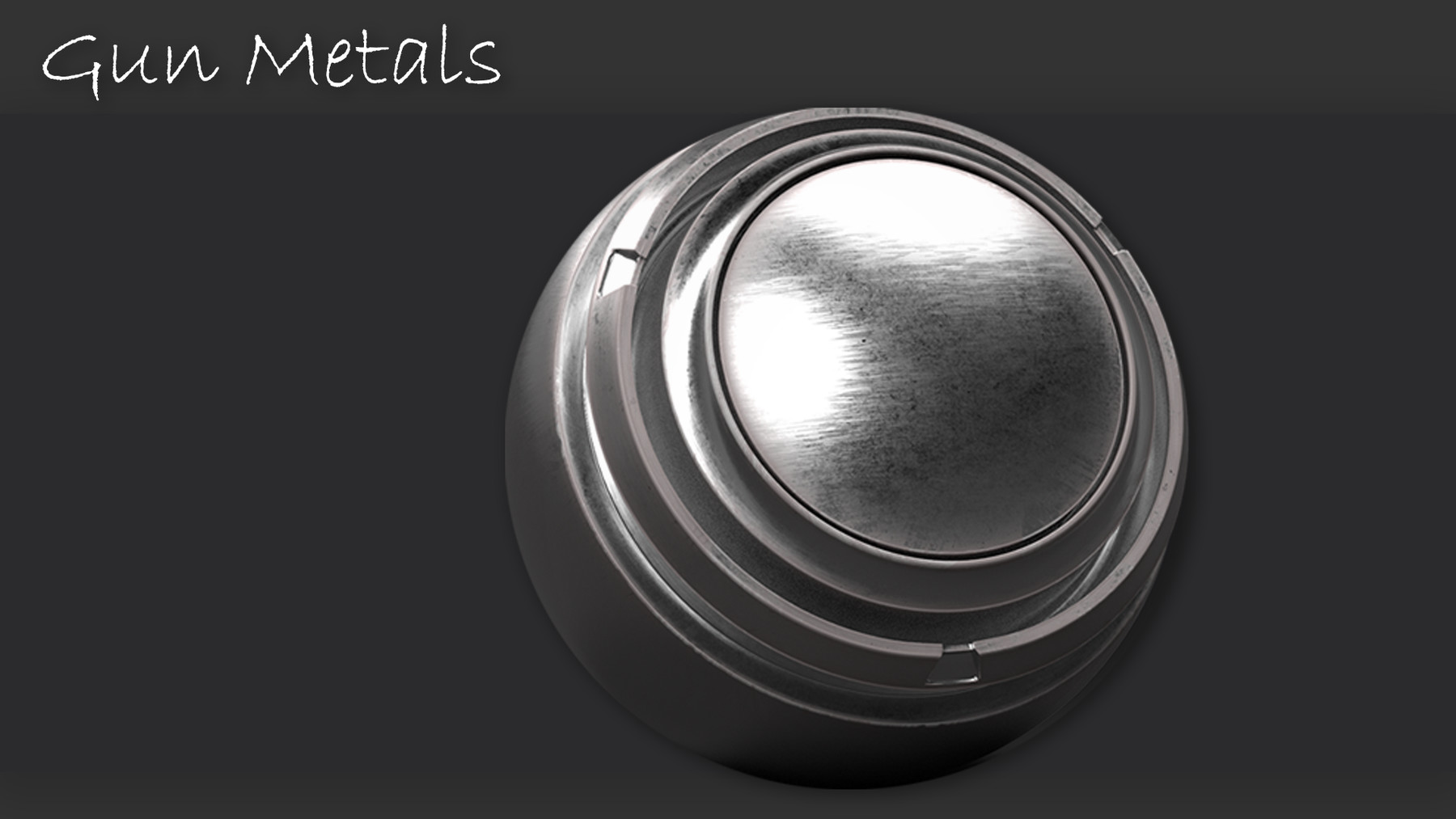 ArtStation - Gun Metal Smart Material Pack | Game Assets