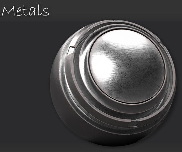 ArtStation - Gun Metal Smart Material Pack | Game Assets