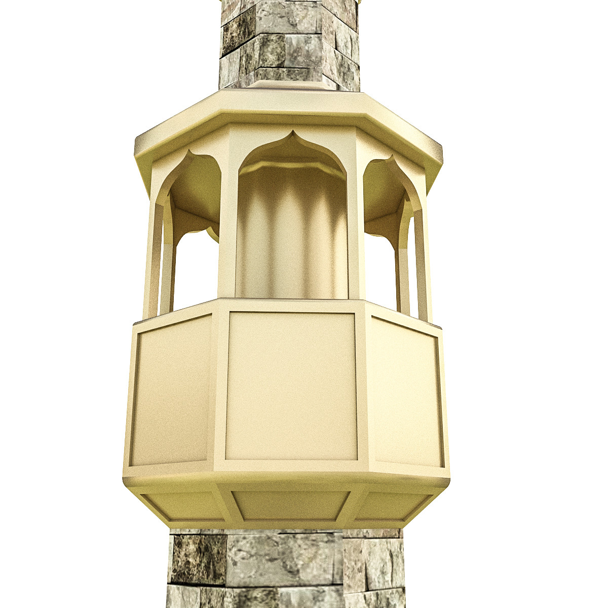 ArtStation - 3D Minaret Model | Resources