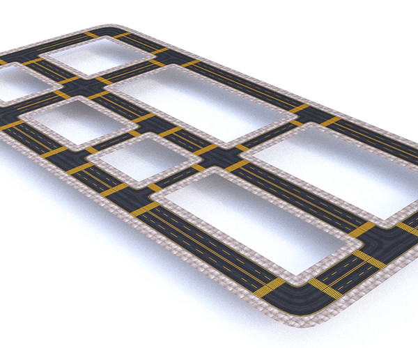 ArtStation - Modular Road | Resources