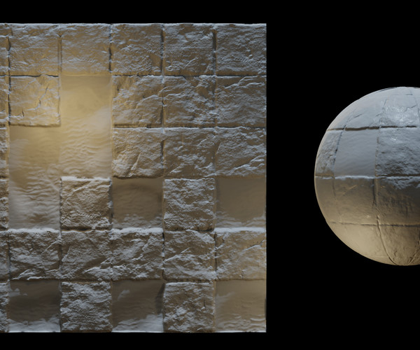 ArtStation - Sand Tiles Material 4k | Game Assets