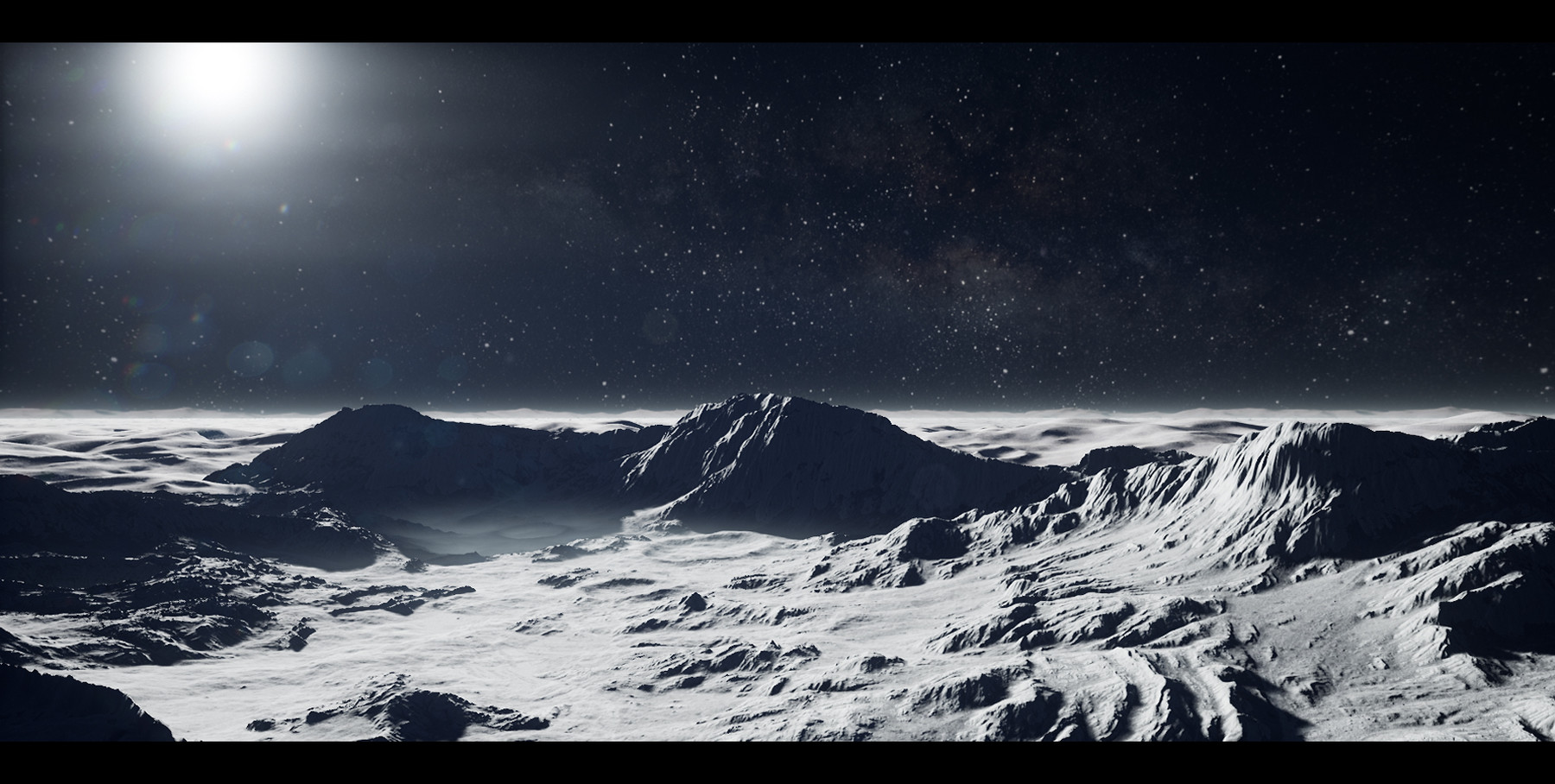 ArtStation - Moon Landscapes Pack - UE Project 4.22 | Game Assets
