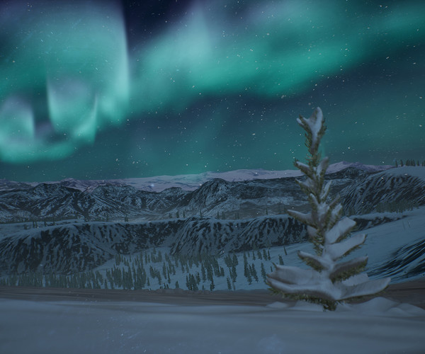 ArtStation - Arctic Aurora - Unreal Engine 4 | Game Assets