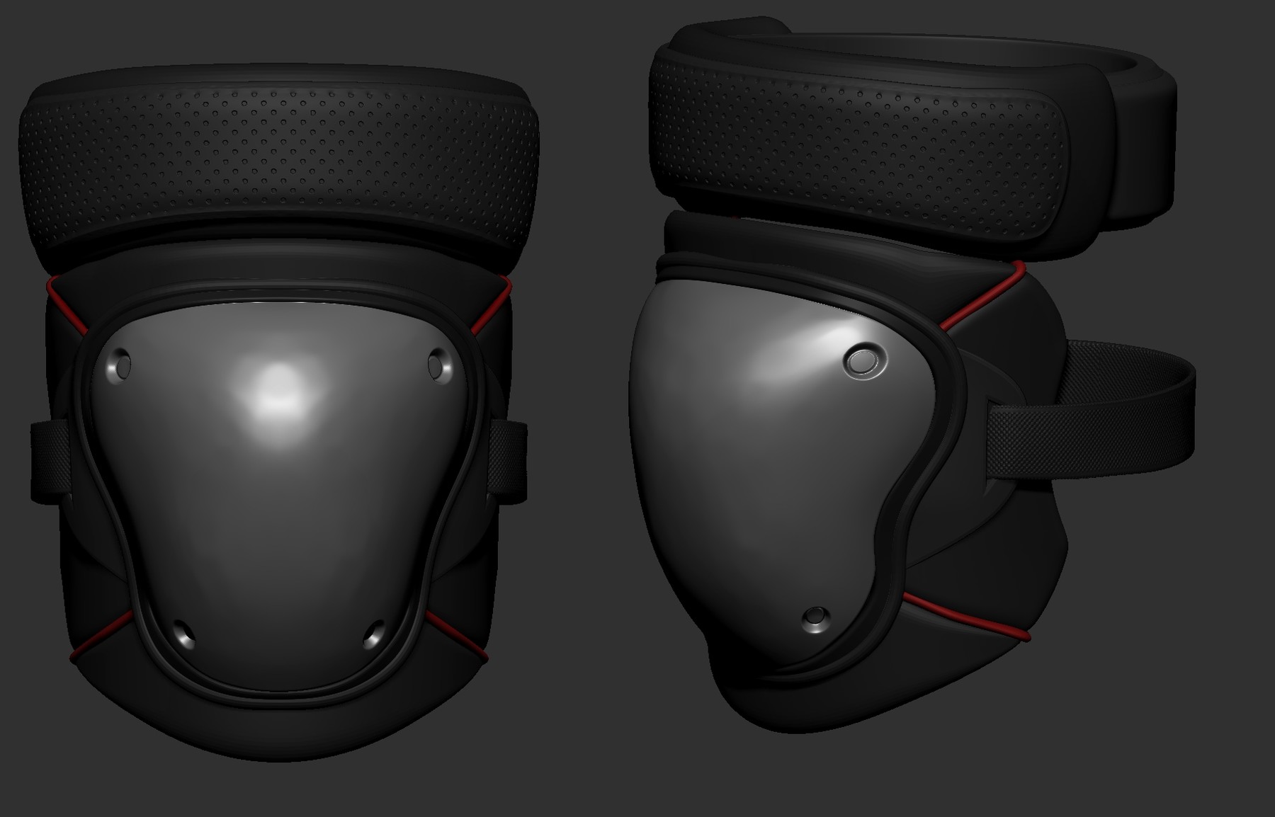 ArtStation - knee pads | Game Assets