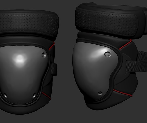 ArtStation - knee pads | Game Assets