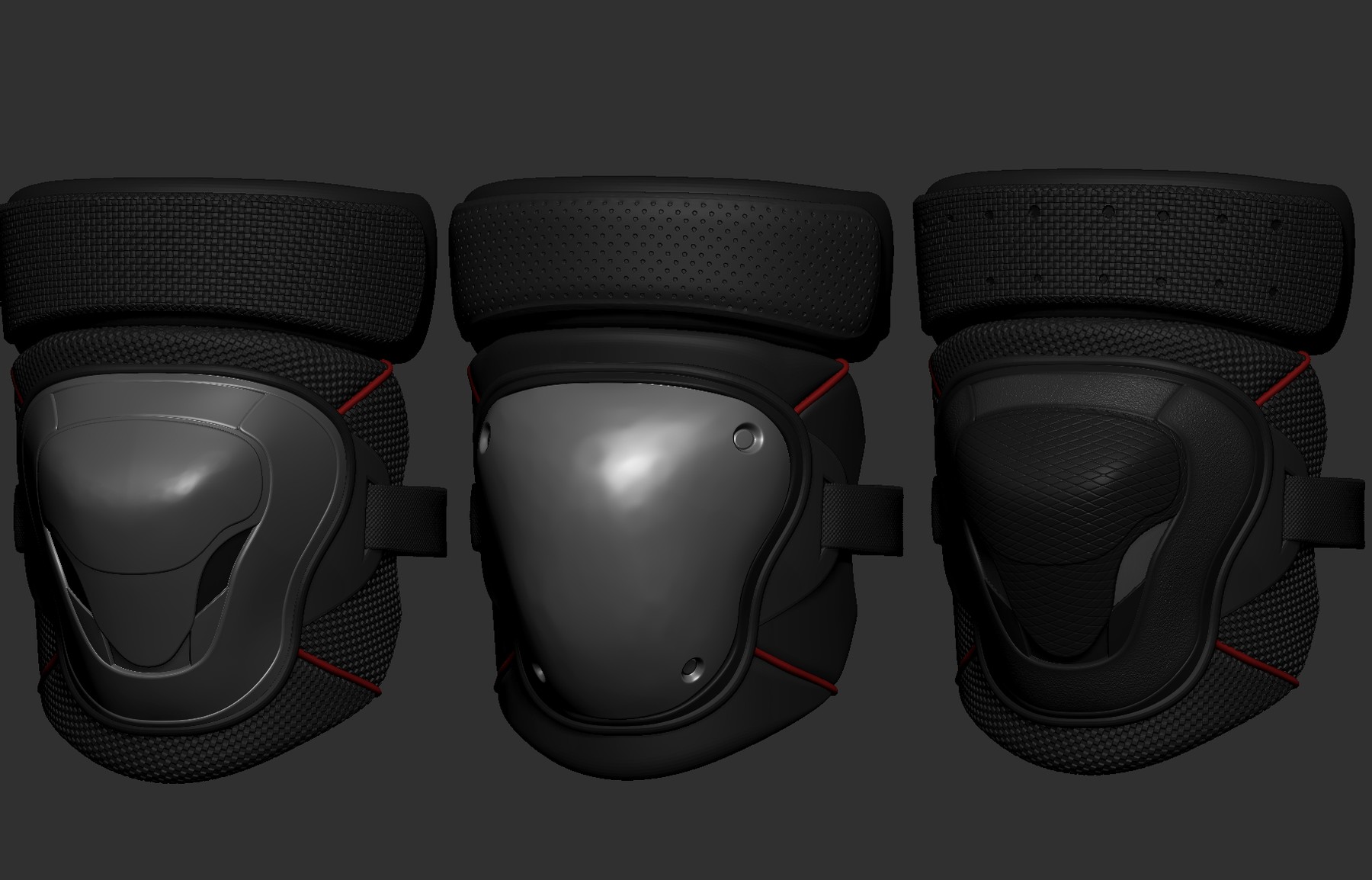 ArtStation - knee pads | Game Assets