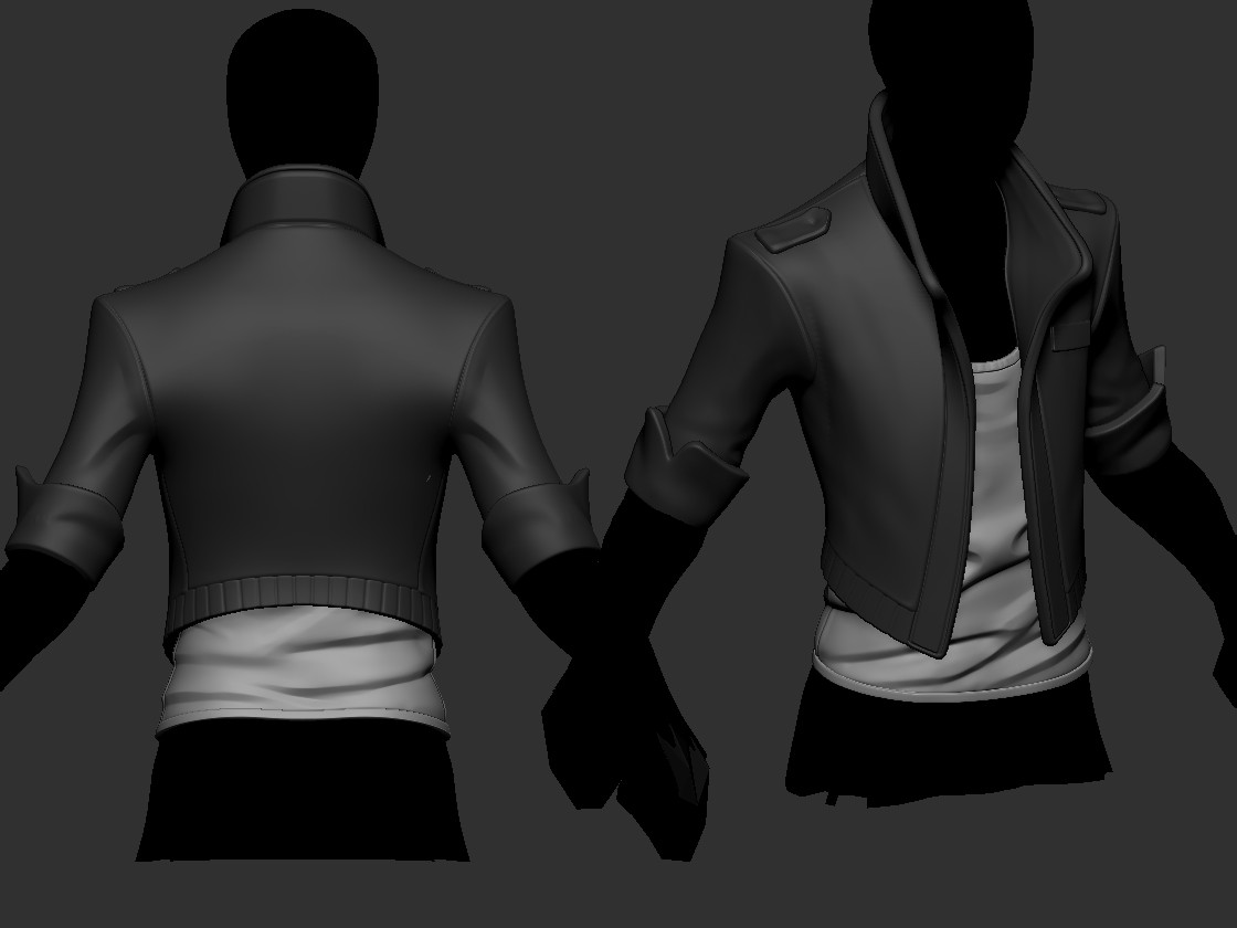 ArtStation - Stylized male Jaket | Game Assets