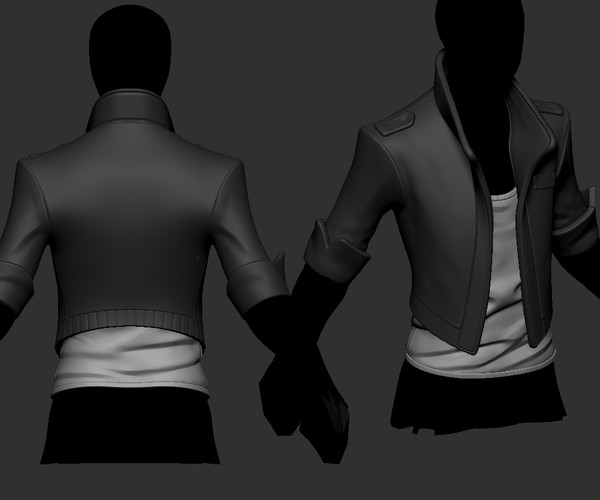 ArtStation - Stylized male Jaket | Game Assets